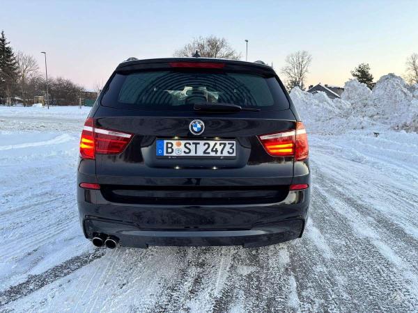 Melns BMW X3 2012 Panevēža, ar dzinēja tilpumu 2.99 L un nobraukumu 292 tūkst. km par 10200 €, foto 6 vietnē AUTOMOTO.COM.LV