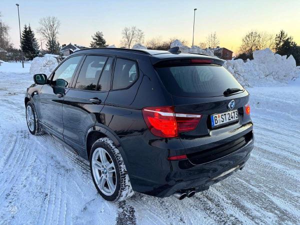 Melns BMW X3 2012 Panevēža, ar dzinēja tilpumu 2.99 L un nobraukumu 292 tūkst. km par 10200 €, foto 7 vietnē AUTOMOTO.COM.LV