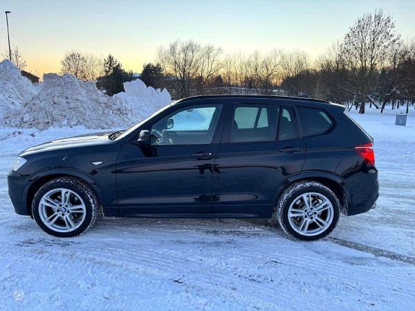 Melns BMW X3 2012 Panevēža, ar dzinēja tilpumu 2.99 L un nobraukumu 292 tūkst. km par 10200 €, foto 8 vietnē AUTOMOTO.COM.LV