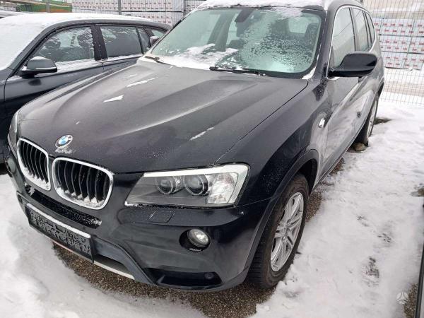 Melns BMW X3 2012 Marijampole, ar dzinēja tilpumu 2.00 L un nobraukumu 122 tūkst. km par 4150 €, foto 2 vietnē AUTOMOTO.COM.LV