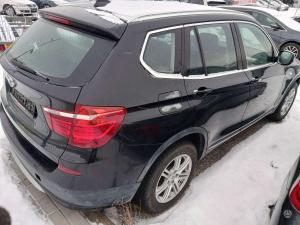 Melns BMW X3 2012 Marijampole, ar dzinēja tilpumu 2.00 L un nobraukumu 122 tūkst. km par 4150 €, foto 3 vietnē AUTOMOTO.COM.LV