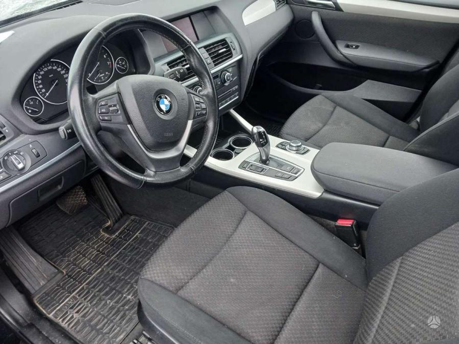 Melns BMW X3 2012 Marijampole, ar dzinēja tilpumu 2.00 L un nobraukumu 122 tūkst. km par 4150 €, foto 6 vietnē AUTOMOTO.COM.LV
