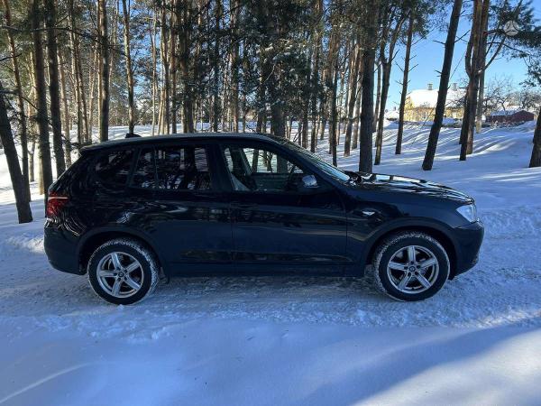 Melns BMW X3 2012 Utena, ar dzinēja tilpumu 2.00 L un nobraukumu 237 tūkst. km par 9650 €, foto 6 vietnē AUTOMOTO.COM.LV