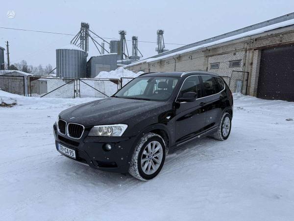 Melns BMW X3 2012 Panevēža, ar dzinēja tilpumu 2.00 L un nobraukumu 234 tūkst. km par 10200 €, foto 1 vietnē AUTOMOTO.COM.LV