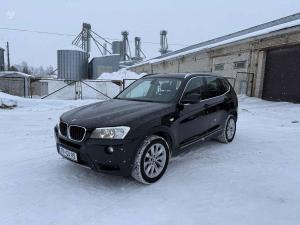 Black BMW X3 2012 in Panevezys, with an engine capacity of 2.00 L and mileage of 234 thousand km for 10200 €, photo  on AUTOMOTO.COM.LV