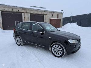 Black BMW X3 2012 in Panevezys, with an engine capacity of 2.00 L and mileage of 234 thousand km for 10200 €, photo 7 on AUTOMOTO.COM.LV