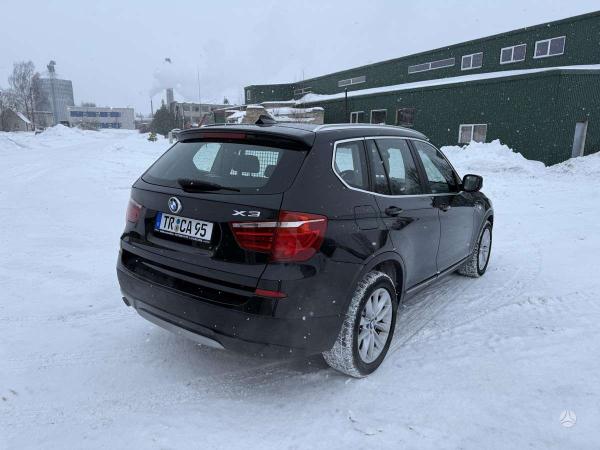 Melns BMW X3 2012 Panevēža, ar dzinēja tilpumu 2.00 L un nobraukumu 234 tūkst. km par 10200 €, foto 9 vietnē AUTOMOTO.COM.LV