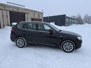 Black BMW X3 2012 in Panevezys, with an engine capacity of 2.00 L and mileage of 234 thousand km for 10200 €, photo 10 on AUTOMOTO.COM.LV
