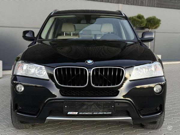 Black BMW X3 2012 in Siauliai, with an engine capacity of 2.00 L and mileage of 281 thousand km for 10650 €, photo 9 on AUTOMOTO.COM.LV