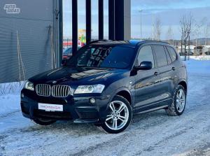 Black BMW X3 2012 in Vilnius, with an engine capacity of 3.00 L and mileage of 350 thousand km for 9190 €, photo 3 on AUTOMOTO.COM.LV