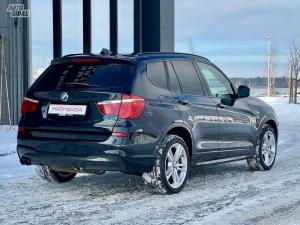 Black BMW X3 2012 in Vilnius, with an engine capacity of 3.00 L and mileage of 350 thousand km for 9190 €, photo 10 on AUTOMOTO.COM.LV