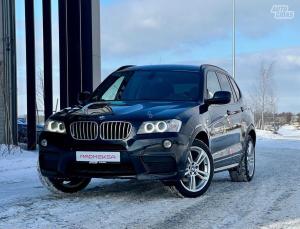 Black BMW X3 2012 in Vilnius, with an engine capacity of 3.00 L and mileage of 350 thousand km for 9190 €, photo 13 on AUTOMOTO.COM.LV