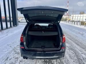 Black BMW X3 2012 in Vilnius, with an engine capacity of 3.00 L and mileage of 350 thousand km for 9190 €, photo 32 on AUTOMOTO.COM.LV