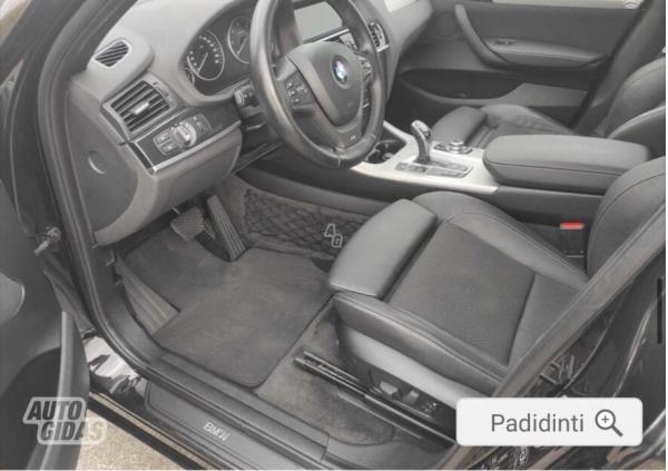 Melns BMW X3 2012 Panevēža, ar dzinēja tilpumu 3.00 L un nobraukumu 210 tūkst. km par 12000 €, foto 6 vietnē AUTOMOTO.COM.LV