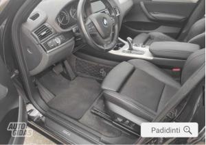 Melns BMW X3 2012 Panevēža, ar dzinēja tilpumu 3.00 L un nobraukumu 210 tūkst. km par 12000 €, foto 7 vietnē AUTOMOTO.COM.LV