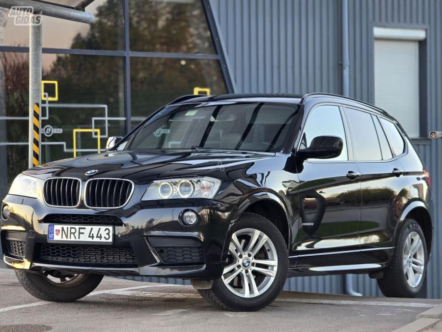 Melns BMW X3 2012 Radviliškis, ar dzinēja tilpumu 2.00 L un nobraukumu 283 tūkst. km par 9750 €, foto 4 vietnē AUTOMOTO.COM.LV