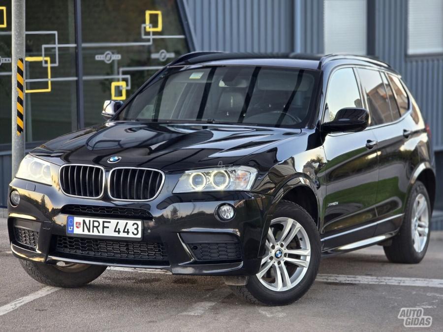 Melns BMW X3 2012 Radviliškis, ar dzinēja tilpumu 2.00 L un nobraukumu 283 tūkst. km par 9750 €, foto 5 vietnē AUTOMOTO.COM.LV