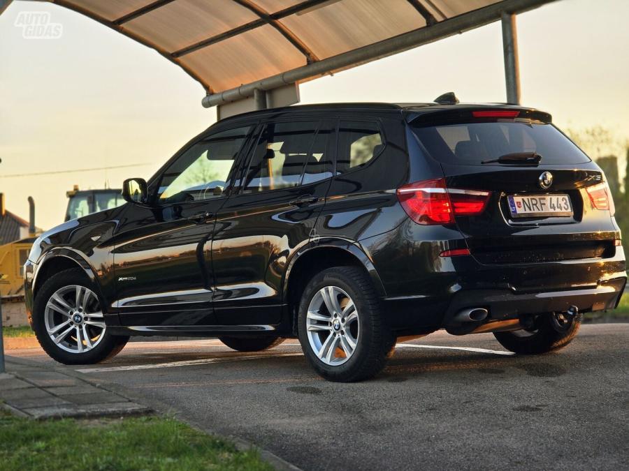 Melns BMW X3 2012 Radviliškis, ar dzinēja tilpumu 2.00 L un nobraukumu 283 tūkst. km par 9750 €, foto 6 vietnē AUTOMOTO.COM.LV