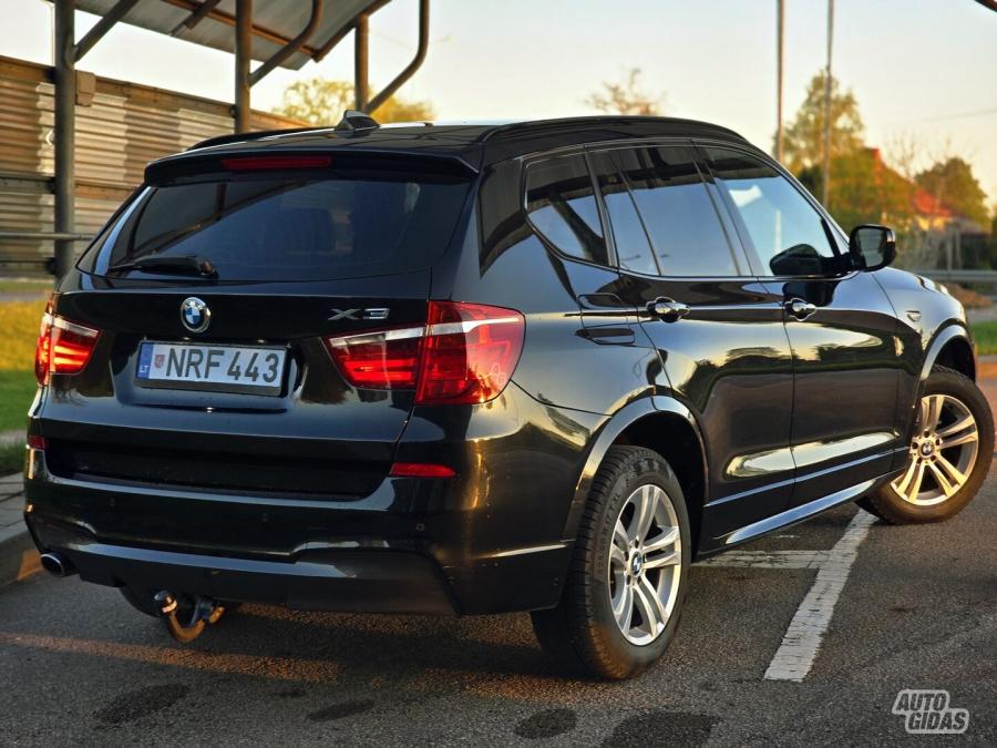 Melns BMW X3 2012 Radviliškis, ar dzinēja tilpumu 2.00 L un nobraukumu 283 tūkst. km par 9750 €, foto 8 vietnē AUTOMOTO.COM.LV