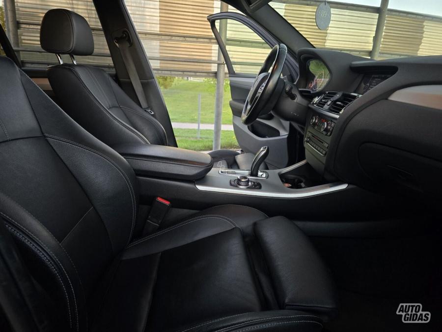 Melns BMW X3 2012 Radviliškis, ar dzinēja tilpumu 2.00 L un nobraukumu 283 tūkst. km par 9750 €, foto 12 vietnē AUTOMOTO.COM.LV