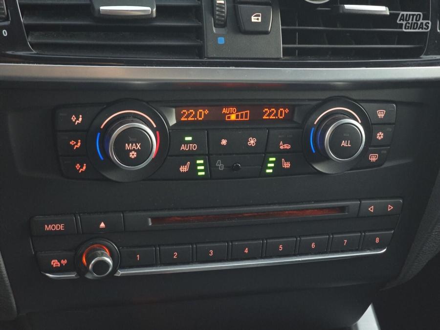 Melns BMW X3 2012 Radviliškis, ar dzinēja tilpumu 2.00 L un nobraukumu 283 tūkst. km par 9750 €, foto 17 vietnē AUTOMOTO.COM.LV