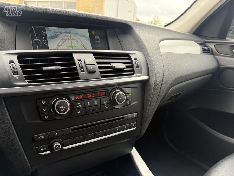 Melns BMW X3 2012 Viļņa, ar dzinēja tilpumu 3.00 L un nobraukumu 275 tūkst. km par 10400 €, foto 19 vietnē AUTOMOTO.COM.LV