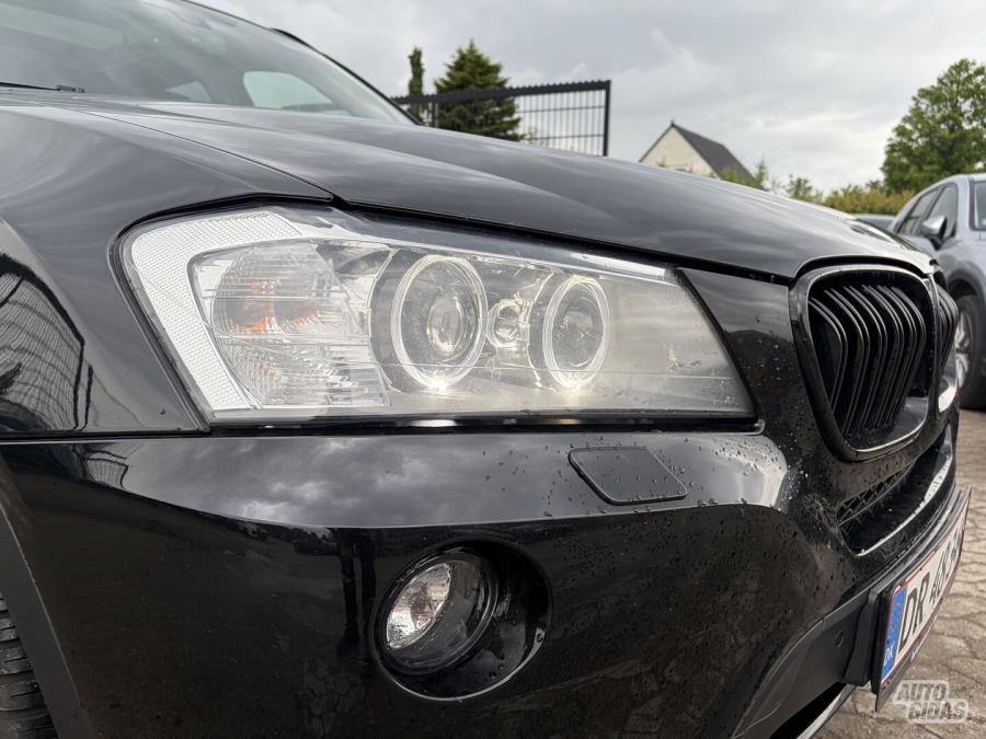 Melns BMW X3 2012 Viļņa, ar dzinēja tilpumu 3.00 L un nobraukumu 275 tūkst. km par 10400 €, foto 9 vietnē AUTOMOTO.COM.LV