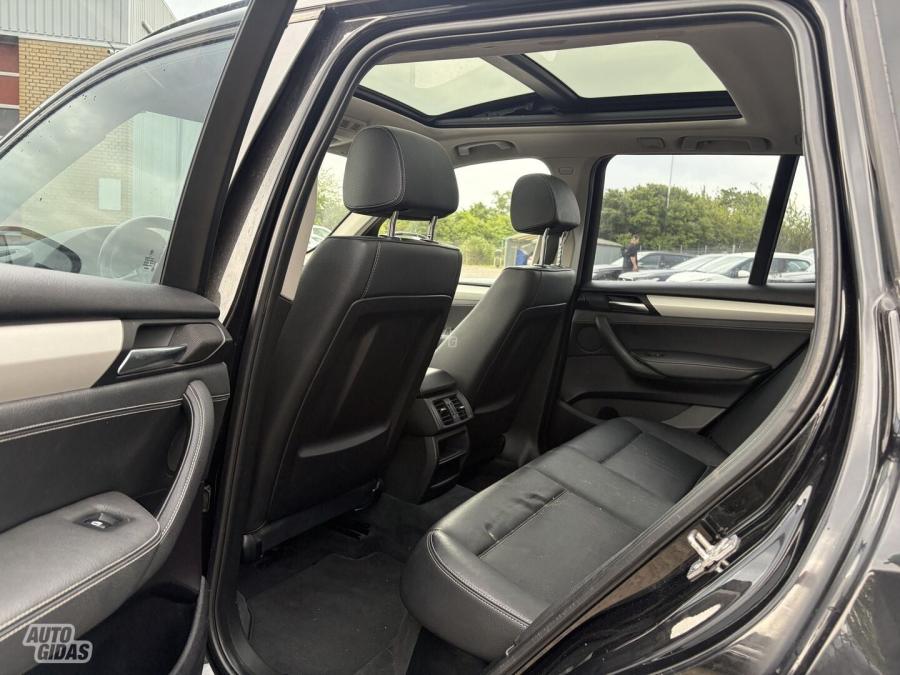 Melns BMW X3 2012 Viļņa, ar dzinēja tilpumu 3.00 L un nobraukumu 275 tūkst. km par 10400 €, foto 16 vietnē AUTOMOTO.COM.LV