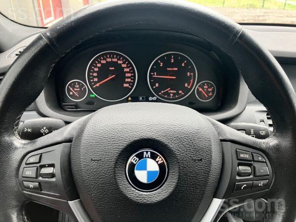 Black BMW X3 2012 in Talsi, with an engine capacity of 2.00 L and mileage of 198 thousand km for 10999 €, photo 10 on AUTOMOTO.COM.LV