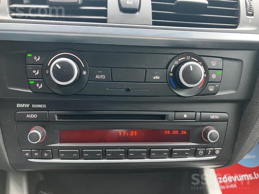 Black BMW X3 2012 in Talsi, with an engine capacity of 2.00 L and mileage of 198 thousand km for 10999 €, photo 12 on AUTOMOTO.COM.LV