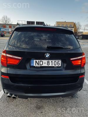 Melns BMW X3 2012 Rīga, ar dzinēja tilpumu 3.00 L un nobraukumu 296 tūkst. km par 10500 €, foto 4 vietnē AUTOMOTO.COM.LV