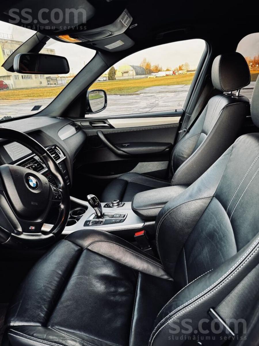 Melns BMW X3 2012 Rīga, ar dzinēja tilpumu 3.00 L un nobraukumu 296 tūkst. km par 10500 €, foto 6 vietnē AUTOMOTO.COM.LV
