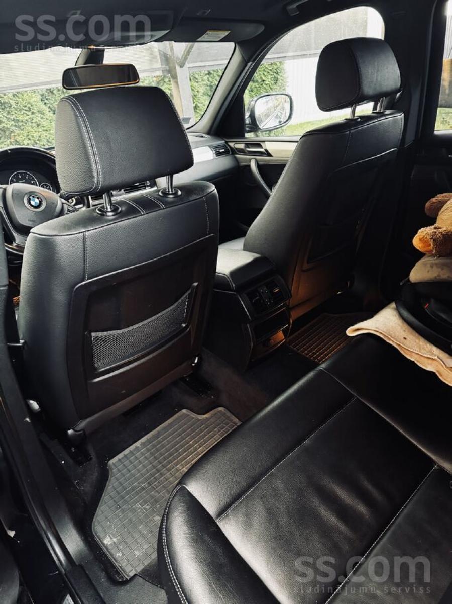 Melns BMW X3 2012 Rīga, ar dzinēja tilpumu 3.00 L un nobraukumu 296 tūkst. km par 10500 €, foto 9 vietnē AUTOMOTO.COM.LV