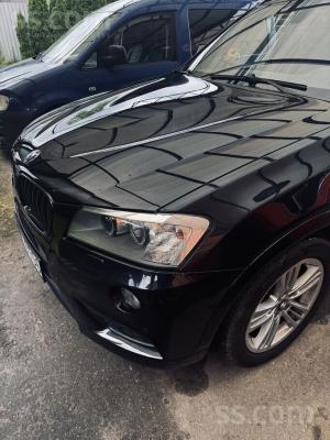 Melns BMW X3 2012 Rīga, ar dzinēja tilpumu 3.00 L un nobraukumu 296 tūkst. km par 10500 €, foto 10 vietnē AUTOMOTO.COM.LV