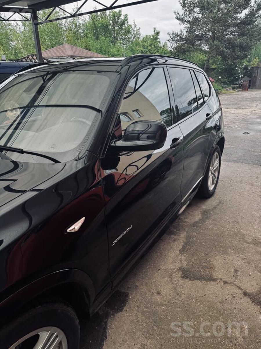 Melns BMW X3 2012 Rīga, ar dzinēja tilpumu 3.00 L un nobraukumu 296 tūkst. km par 10500 €, foto 12 vietnē AUTOMOTO.COM.LV