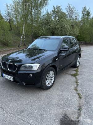 Black BMW X3 2012 in Rezekne, with an engine capacity of 2.00 L and mileage of 266 thousand km for 8700 €, photo  on AUTOMOTO.COM.LV