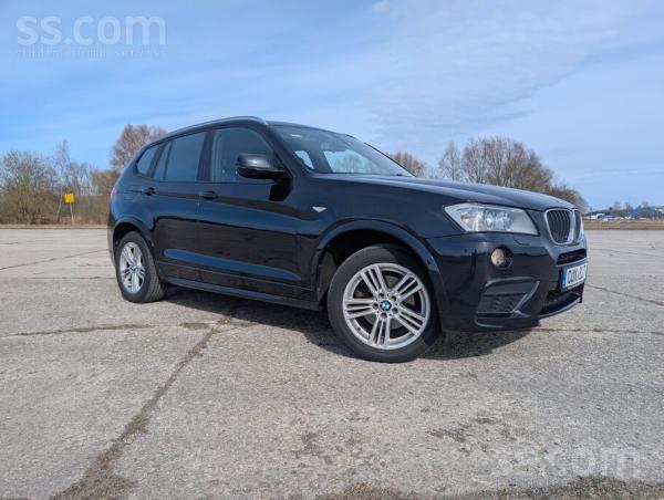 Black BMW X3 2012 in Riga, with an engine capacity of 2.00 L and mileage of 270 thousand km for 10300 €, photo 7 on AUTOMOTO.COM.LV