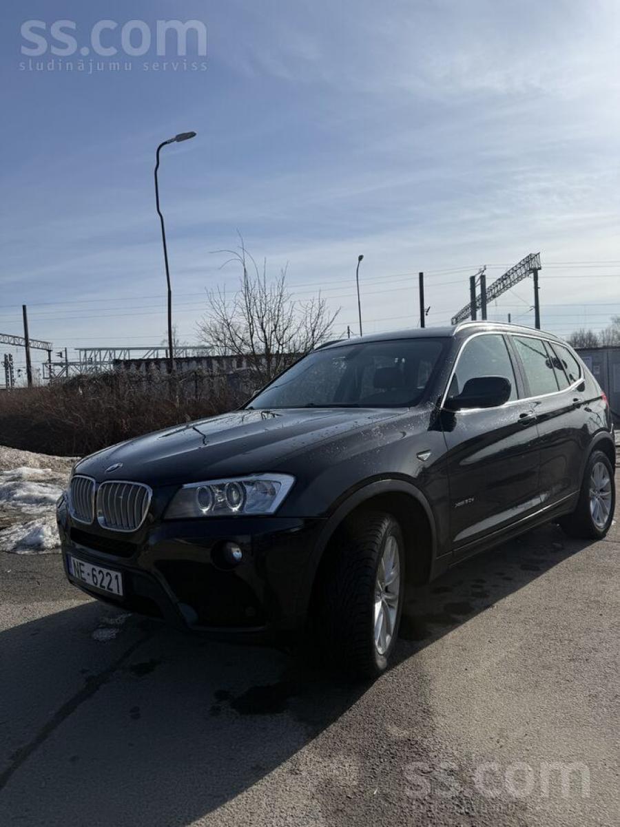 Melns BMW X3 2012 Rīga, ar dzinēja tilpumu 3.00 L un nobraukumu 232 tūkst. km par 10699 €, foto 3 vietnē AUTOMOTO.COM.LV