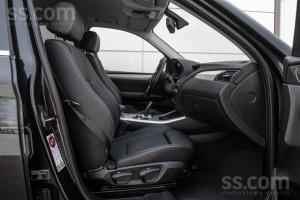 Black BMW X3 2012 in Riga, with an engine capacity of 2.00 L and mileage of 0 thousand km for 9990 €, photo 9 on AUTOMOTO.COM.LV