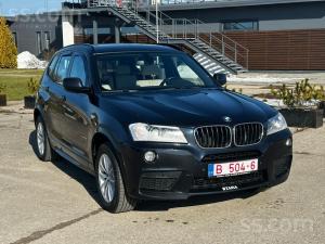 Black BMW X3 2012 in Riga, with an engine capacity of 2.00 L and mileage of 253 thousand km for 12690 €, photo 7 on AUTOMOTO.COM.LV