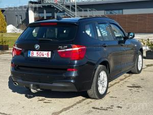 Black BMW X3 2012 in Riga, with an engine capacity of 2.00 L and mileage of 253 thousand km for 12690 €, photo 8 on AUTOMOTO.COM.LV