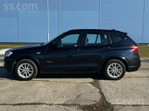 Black BMW X3 2012 in Riga, with an engine capacity of 2.00 L and mileage of 253 thousand km for 12690 €, photo 12 on AUTOMOTO.COM.LV
