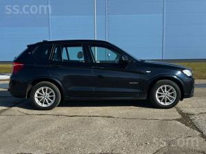 Black BMW X3 2012 in Riga, with an engine capacity of 2.00 L and mileage of 253 thousand km for 12690 €, photo 13 on AUTOMOTO.COM.LV