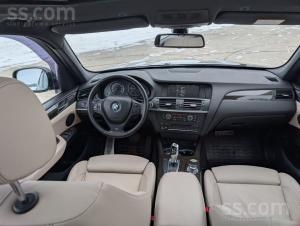 Black BMW X3 2012 in Riga, with an engine capacity of 2.00 L and mileage of 253 thousand km for 12690 €, photo 14 on AUTOMOTO.COM.LV