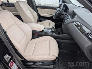 Black BMW X3 2012 in Riga, with an engine capacity of 2.00 L and mileage of 253 thousand km for 12690 €, photo 16 on AUTOMOTO.COM.LV