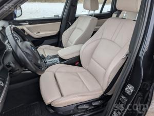 Black BMW X3 2012 in Riga, with an engine capacity of 2.00 L and mileage of 253 thousand km for 12690 €, photo 25 on AUTOMOTO.COM.LV