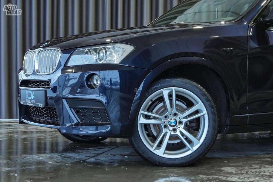 Black BMW X3 2012 in Marijampole, with an engine capacity of 3.00 L and mileage of 277 thousand km for 11850 €, photo 7 on AUTOMOTO.COM.LV