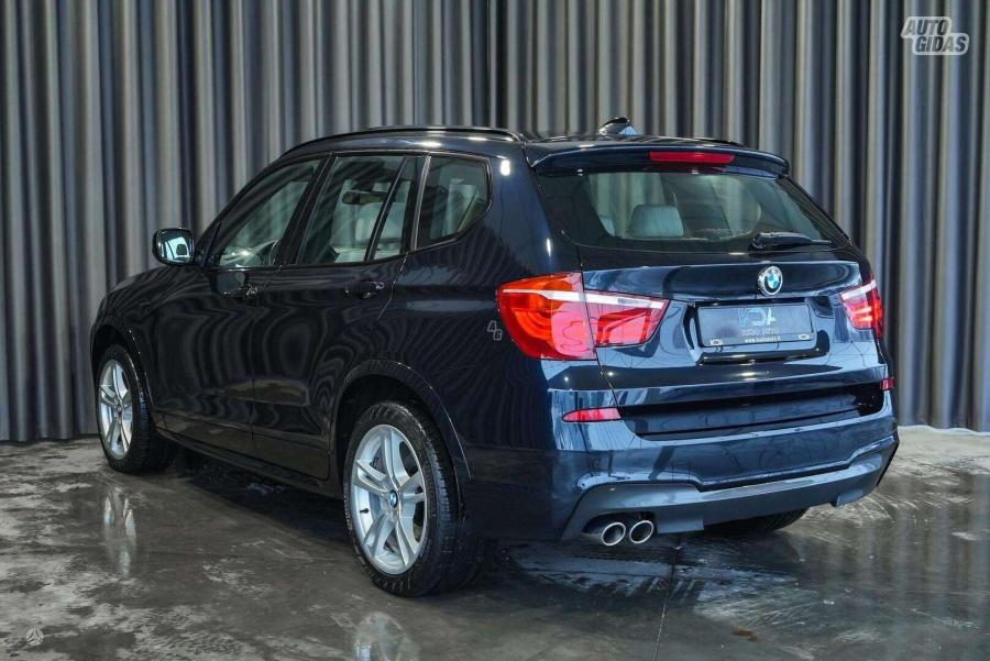 Black BMW X3 2012 in Marijampole, with an engine capacity of 3.00 L and mileage of 277 thousand km for 11850 €, photo 9 on AUTOMOTO.COM.LV