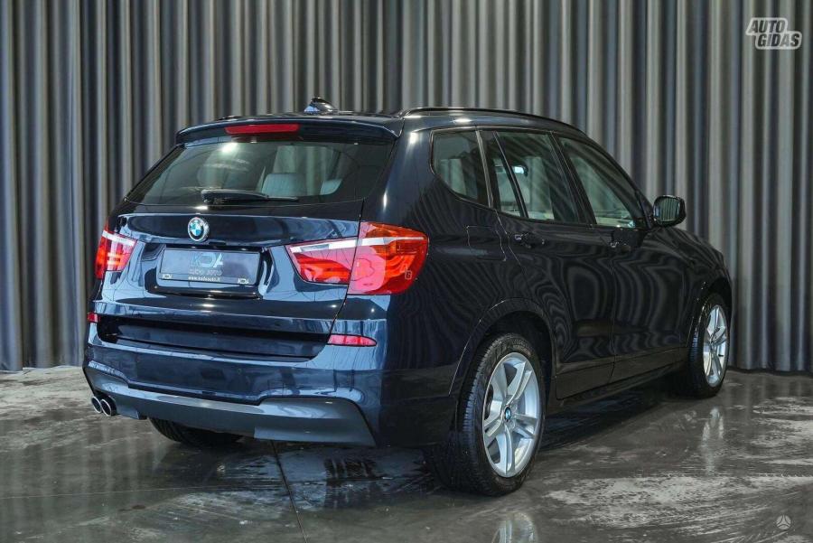 Black BMW X3 2012 in Marijampole, with an engine capacity of 3.00 L and mileage of 277 thousand km for 11850 €, photo 13 on AUTOMOTO.COM.LV