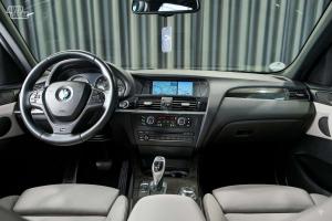Black BMW X3 2012 in Marijampole, with an engine capacity of 3.00 L and mileage of 277 thousand km for 11850 €, photo 17 on AUTOMOTO.COM.LV